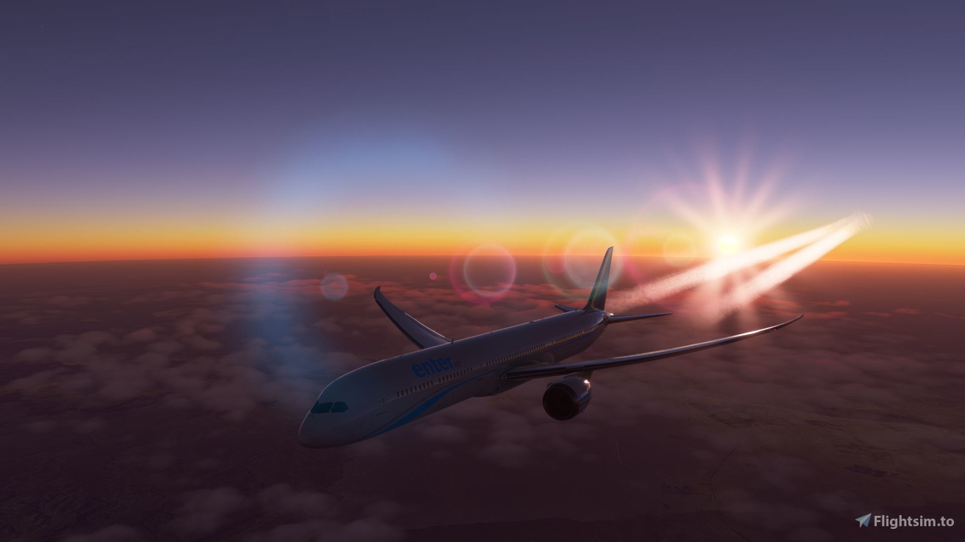 787-10 Enter Air livery pour Microsoft Flight Simulator | MSFS