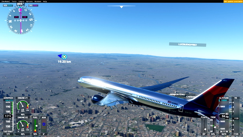 787-DELTA » Microsoft Flight Simulator