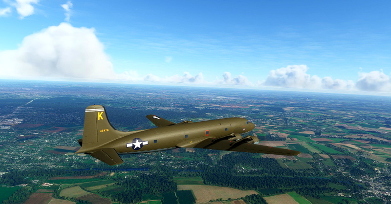 Threads - Douglas DC-6 US Army Air Force for Microsoft Flight Simulator ...