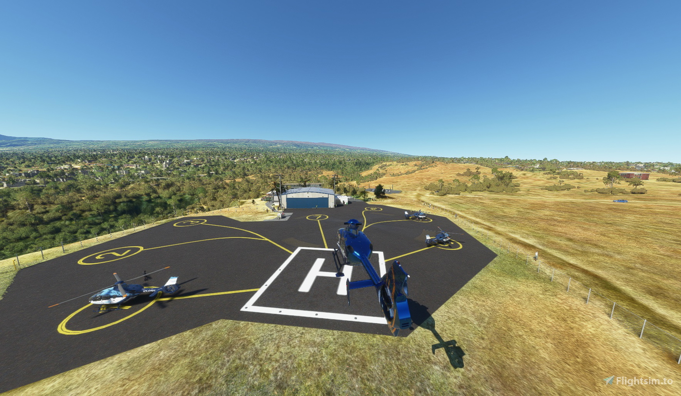 Helistation de l'Eperon für Microsoft Flight Simulator | MSFS