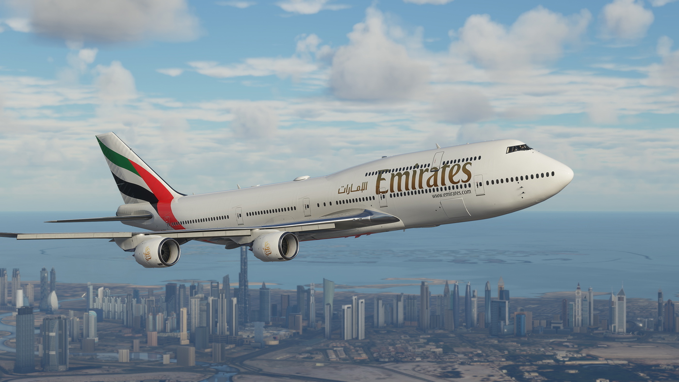 Emirates A6-EDA Ultra for Microsoft Flight Simulator | MSFS