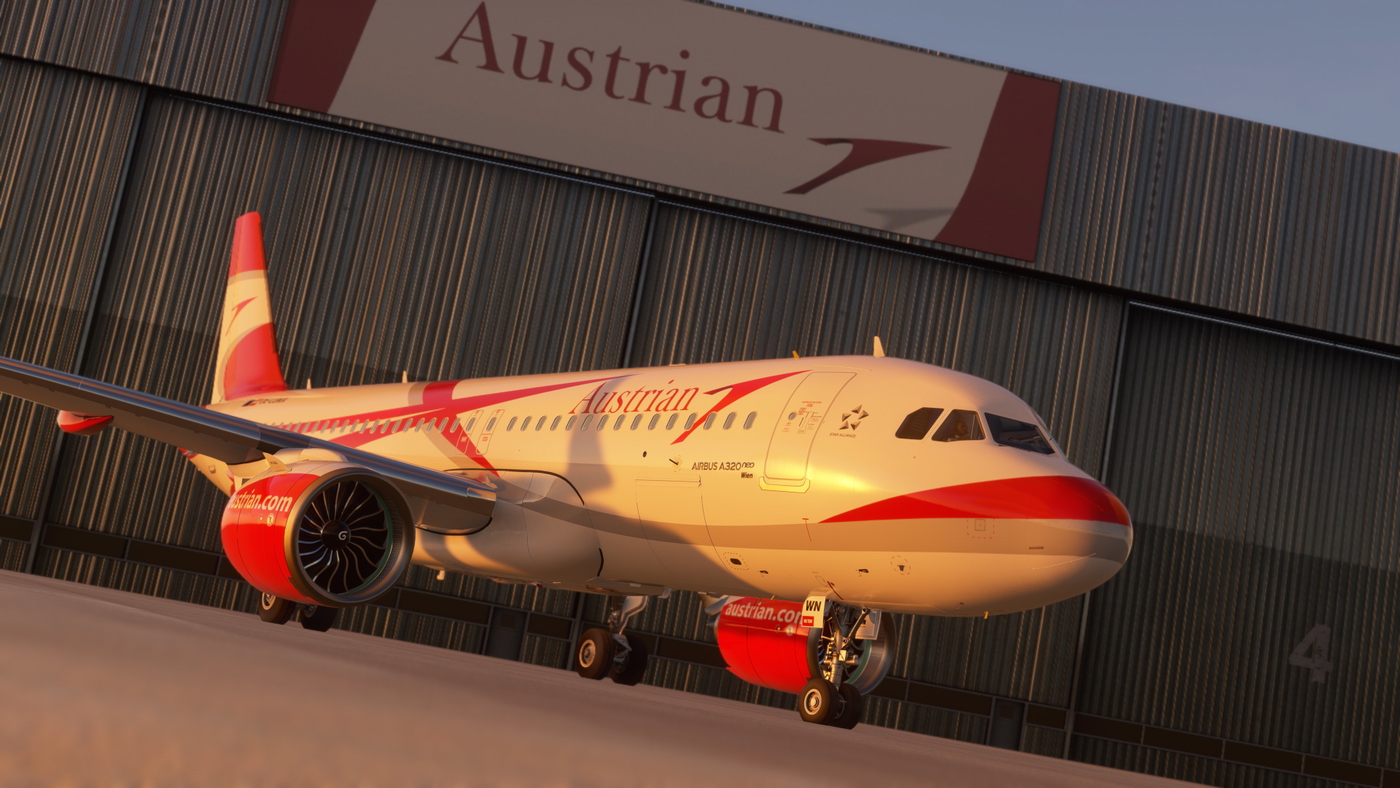 [A32NX] Austrian Airliner 8K for Microsoft Flight Simulator | MSFS