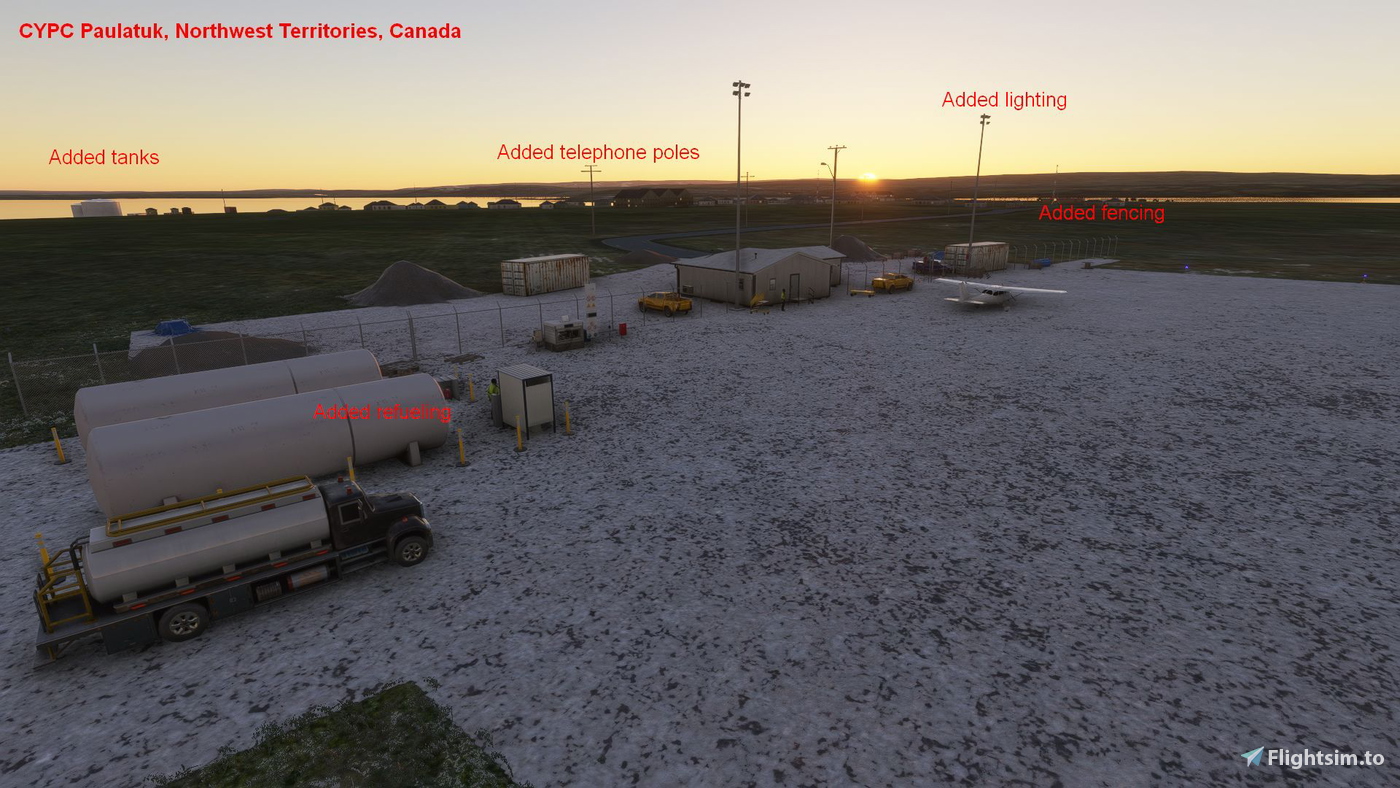 CYPC - Paulatuk Northwest Territories Canada for Microsoft Flight ...