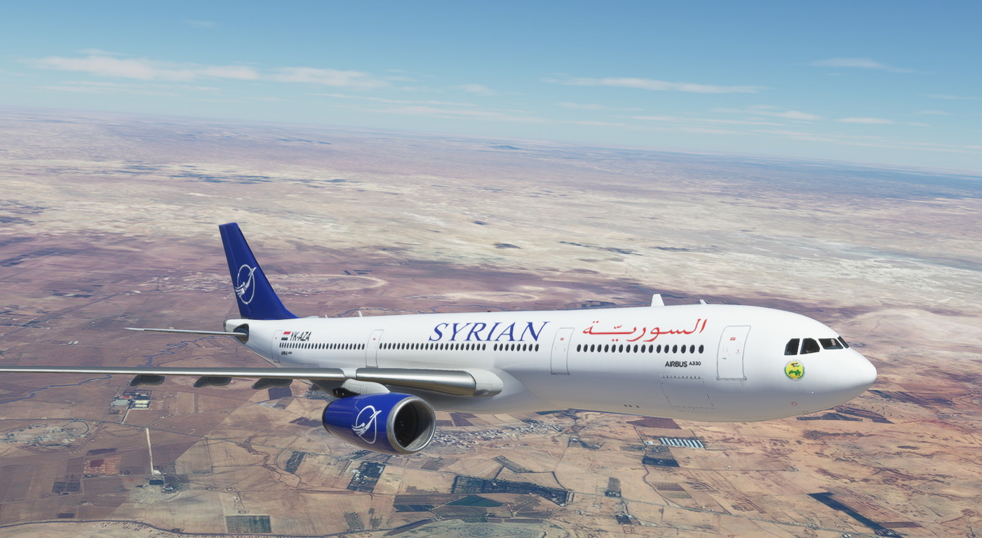 A330-300 Syrian Airlines [8K Fictional] のために Microsoft Flight Simulator ...