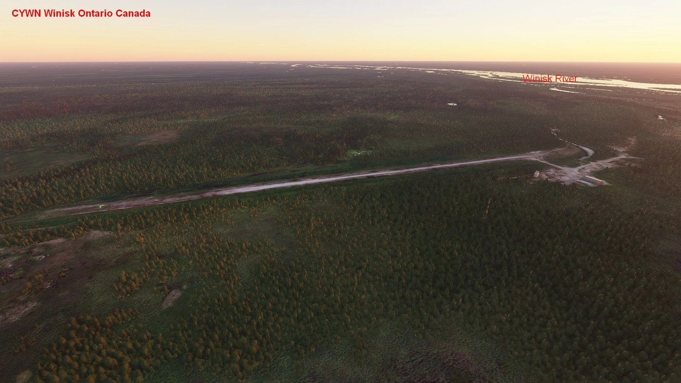 CYWN - Winisk Ontario Canada for Microsoft Flight Simulator | MSFS
