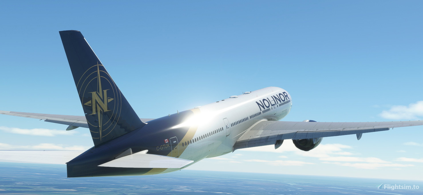 CaptainSim 777-200 Nolinor Airlines [8K Fictional] for Microsoft Flight ...