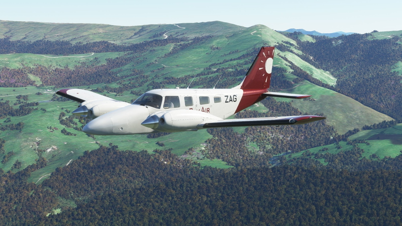 PA34T Seneca V Liveries for Microsoft Flight Simulator | MSFS