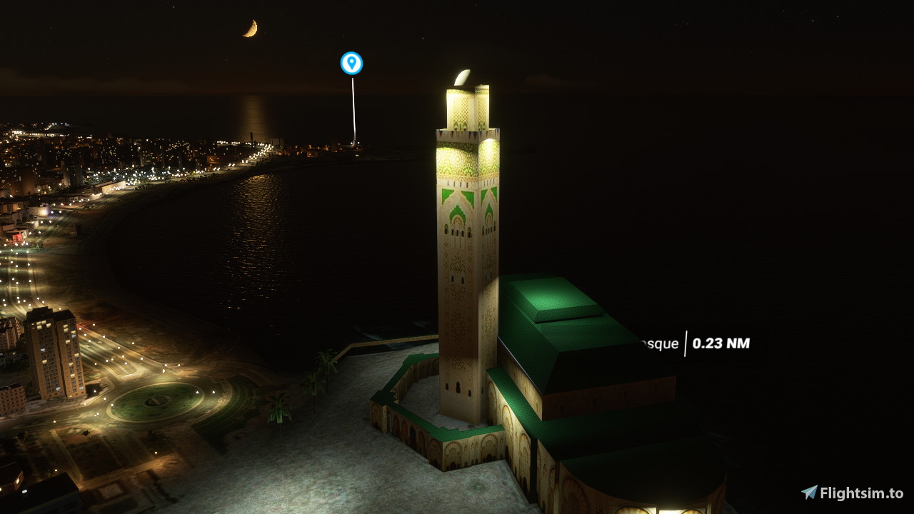 Casablanca Morocco (Maroc) Landmarks за Microsoft Flight Simulator | MSFS