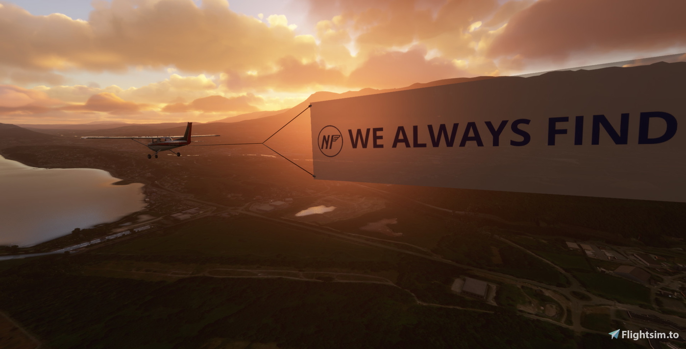 Cessna 152 Banner Tow for Microsoft Flight Simulator | MSFS