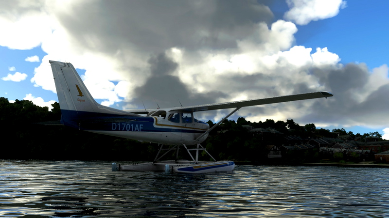 Cessna C172 - Livery "Blue and Orange" (Classic/Floats/Skis/Bagolu/WB ...