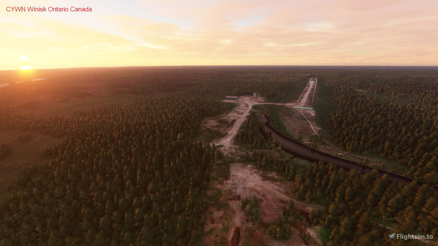 CYWN - Winisk Ontario Canada for Microsoft Flight Simulator | MSFS