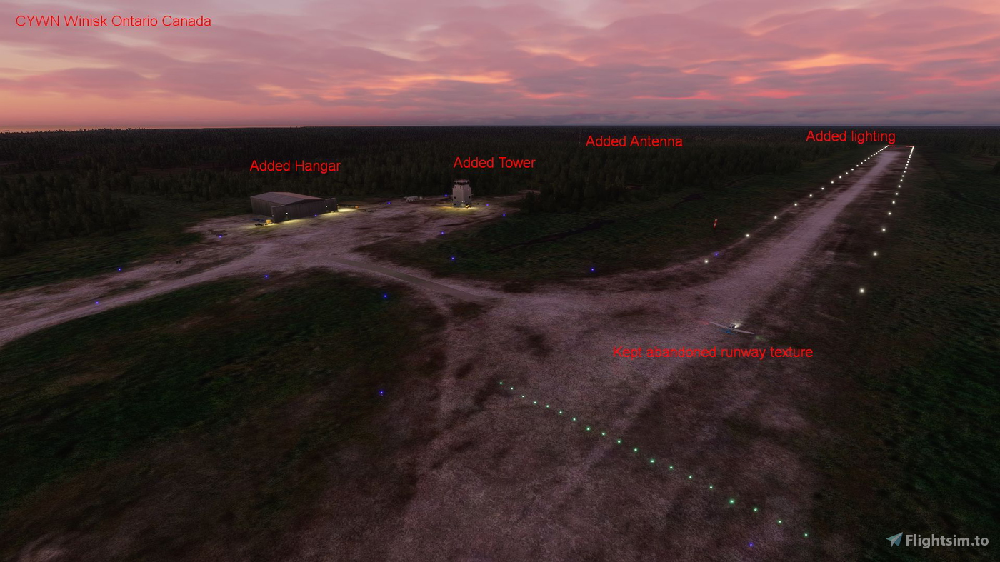 CYWN - Winisk Ontario Canada for Microsoft Flight Simulator | MSFS