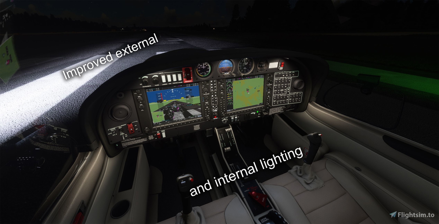 DA40-NGX Improvement Mod for Microsoft Flight Simulator | MSFS