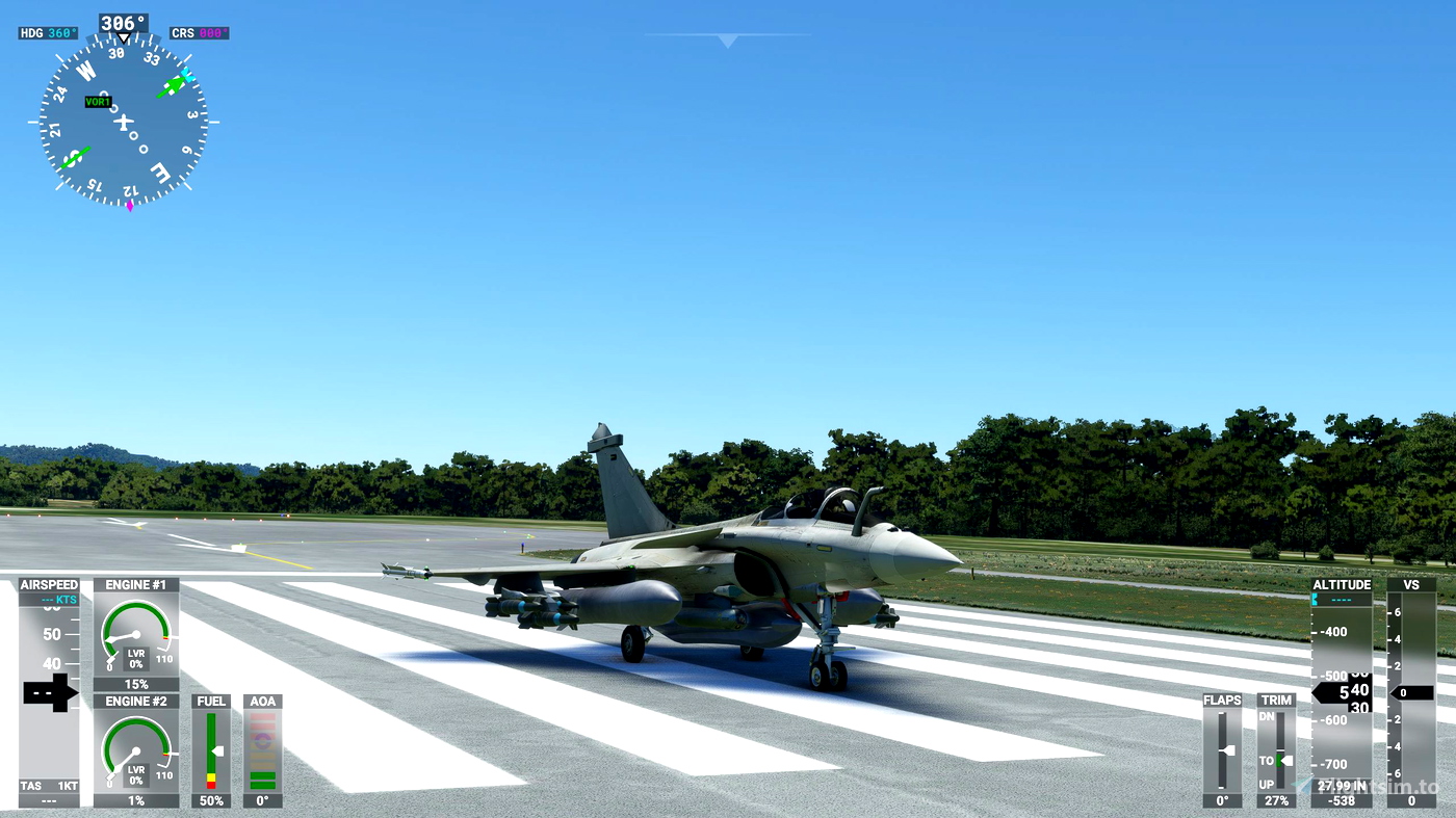 Dassault Rafale M » Microsoft Flight Simulator