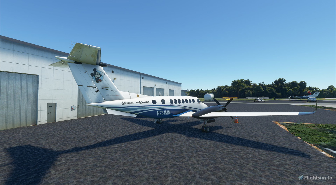 Disney Plane V3 (King Air 350i) for Microsoft Flight Simulator | MSFS