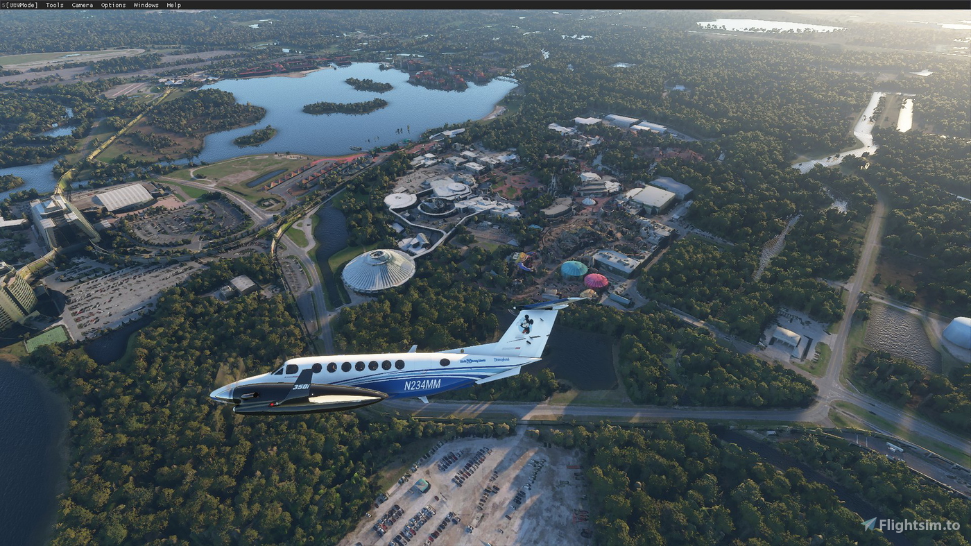 Disney Plane V3 (King Air 350i) for Microsoft Flight Simulator | MSFS