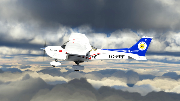 Turkish Airlines Flight Academy For C172 TC-TAS for Microsoft Flight ...