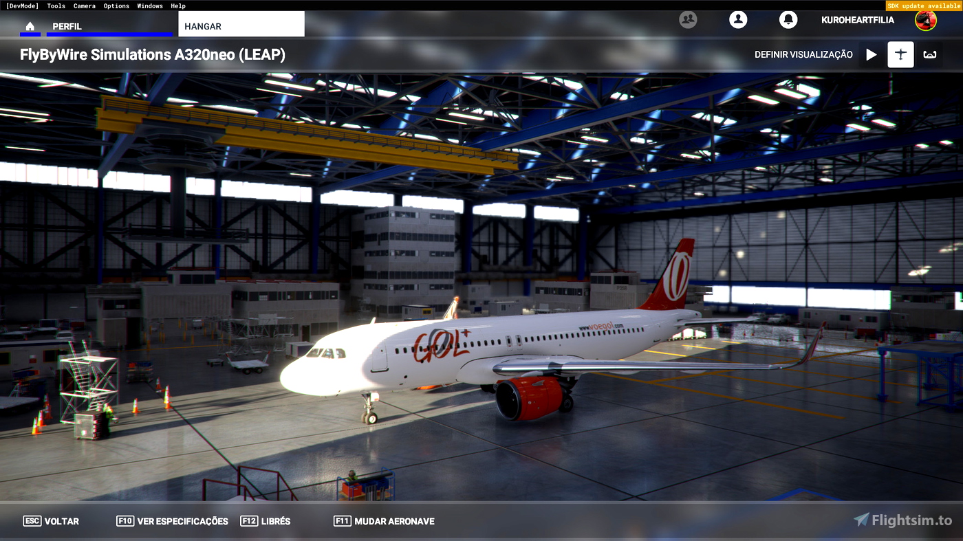 [A32NX] GOL-OLD » Microsoft Flight Simulator