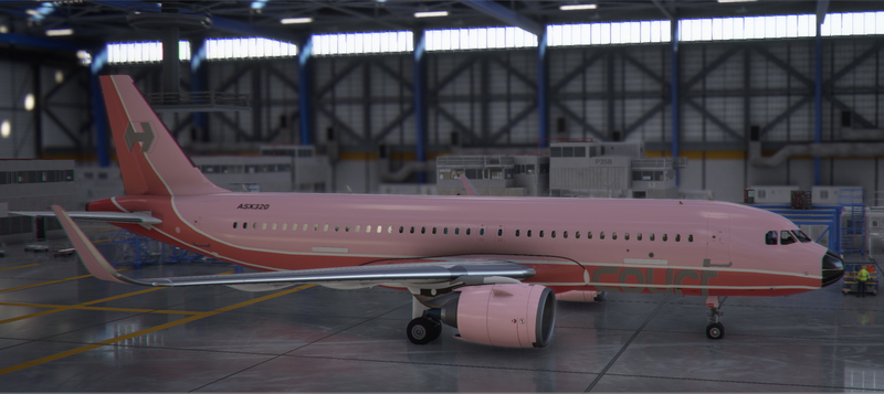 A320 NEO-FBW Court Livery for Microsoft Flight Simulator | MSFS