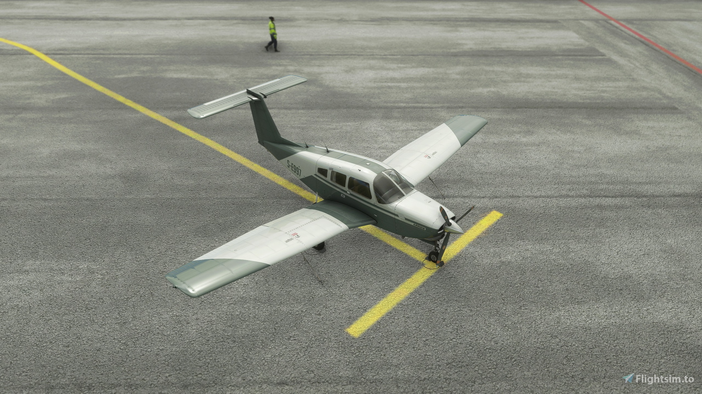 JustFlight PA-28R Turbo IV - S-E997 for Microsoft Flight Simulator | MSFS
