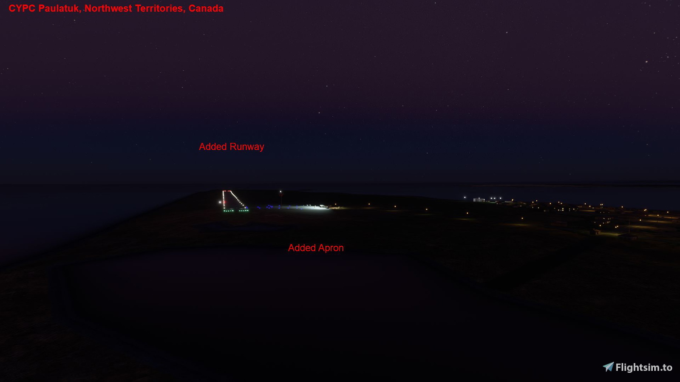 CYPC - Paulatuk Northwest Territories Canada for Microsoft Flight ...