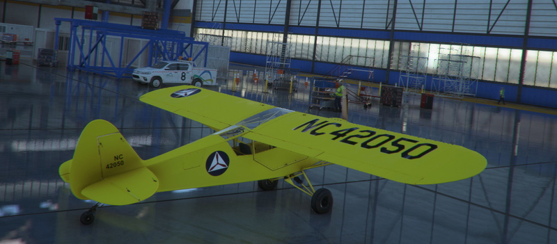 Late 1940s Civil Air Patrol Cub livery for Microsoft Flight Simulator ...