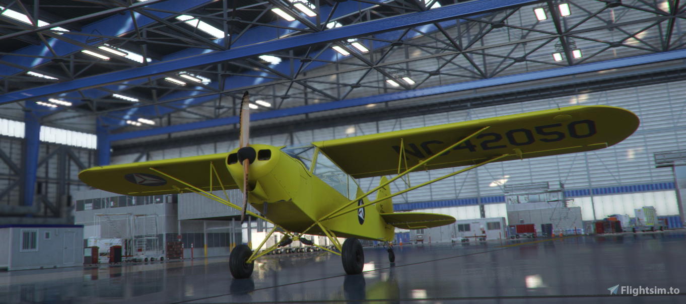 Late 1940s Civil Air Patrol Cub livery for Microsoft Flight Simulator ...