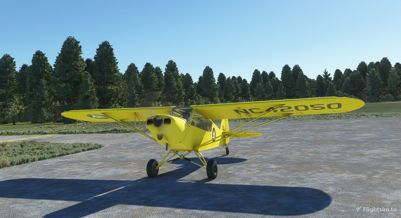 Late 1940s Civil Air Patrol Cub livery for Microsoft Flight Simulator ...