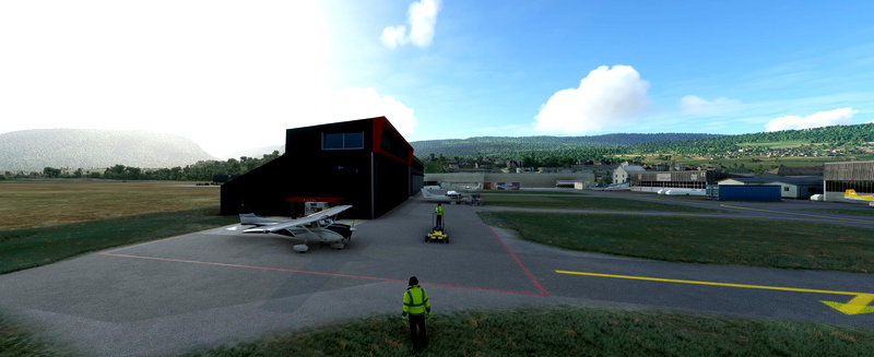 LSGN - Neuchatel Airfield for Microsoft Flight Simulator | MSFS