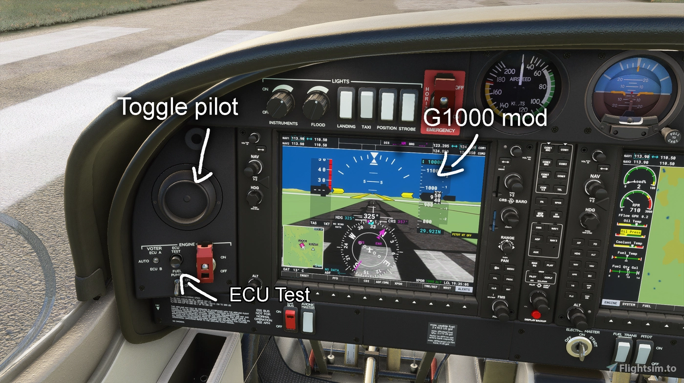 DA40-NGX Improvement Mod for Microsoft Flight Simulator | MSFS