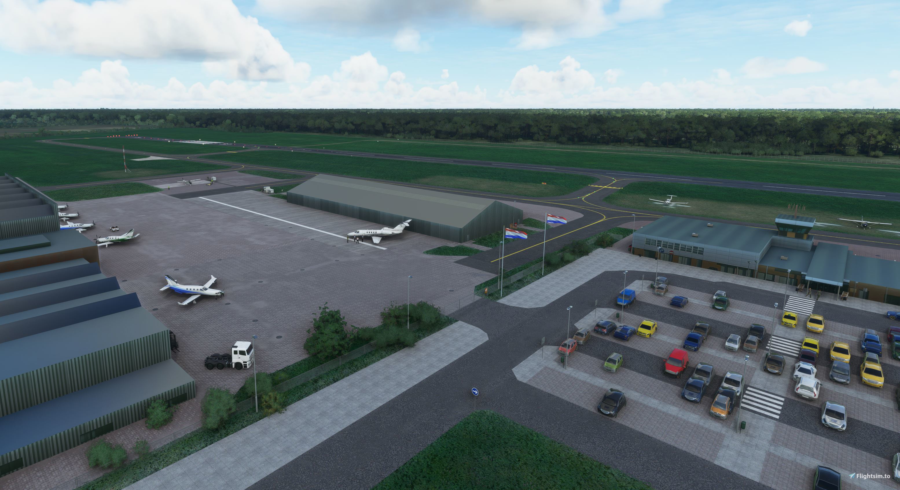 Netherlands - Kempen Airport - Budel (EHBD) Version 2.0 NEW - Airports ...
