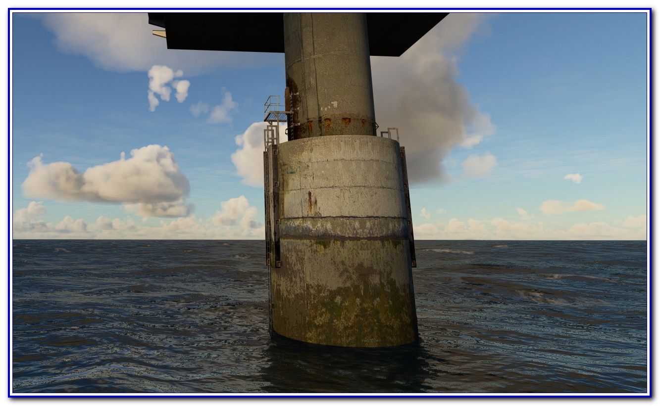Royal Sovereign Lighthouse (Helipad) for Microsoft Flight Simulator | MSFS