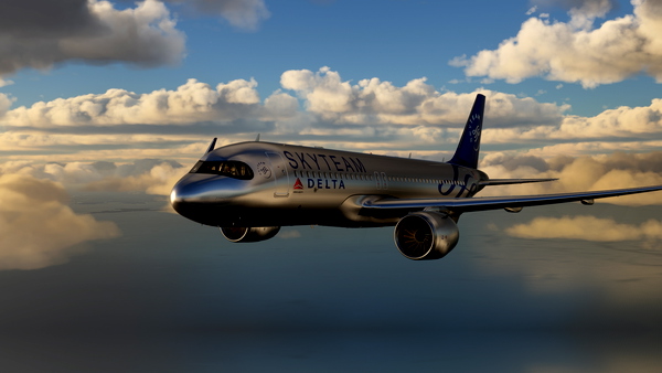A320 JetBlue Airways Binary Code Livery 8K ultra for Microsoft Flight ...