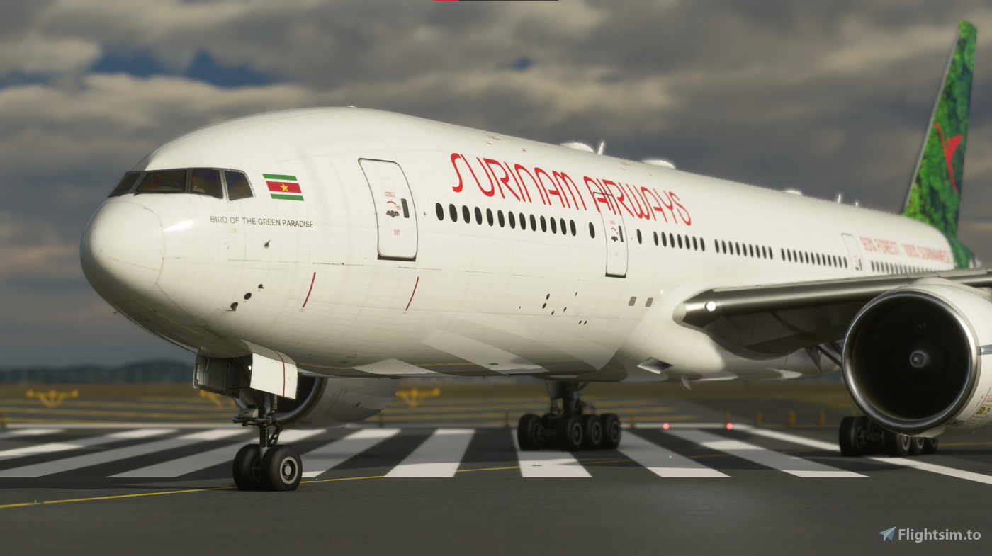 Surinam Airways Livery [8K] for Microsoft Flight Simulator | MSFS