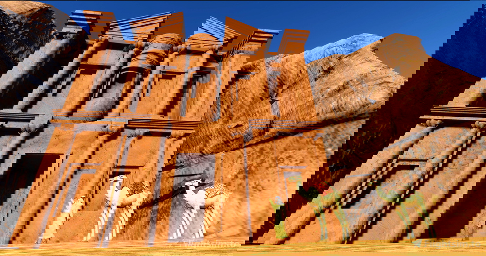 The Ancient City Of Petra, Jordan - One of the New 7 Wonders of the ...