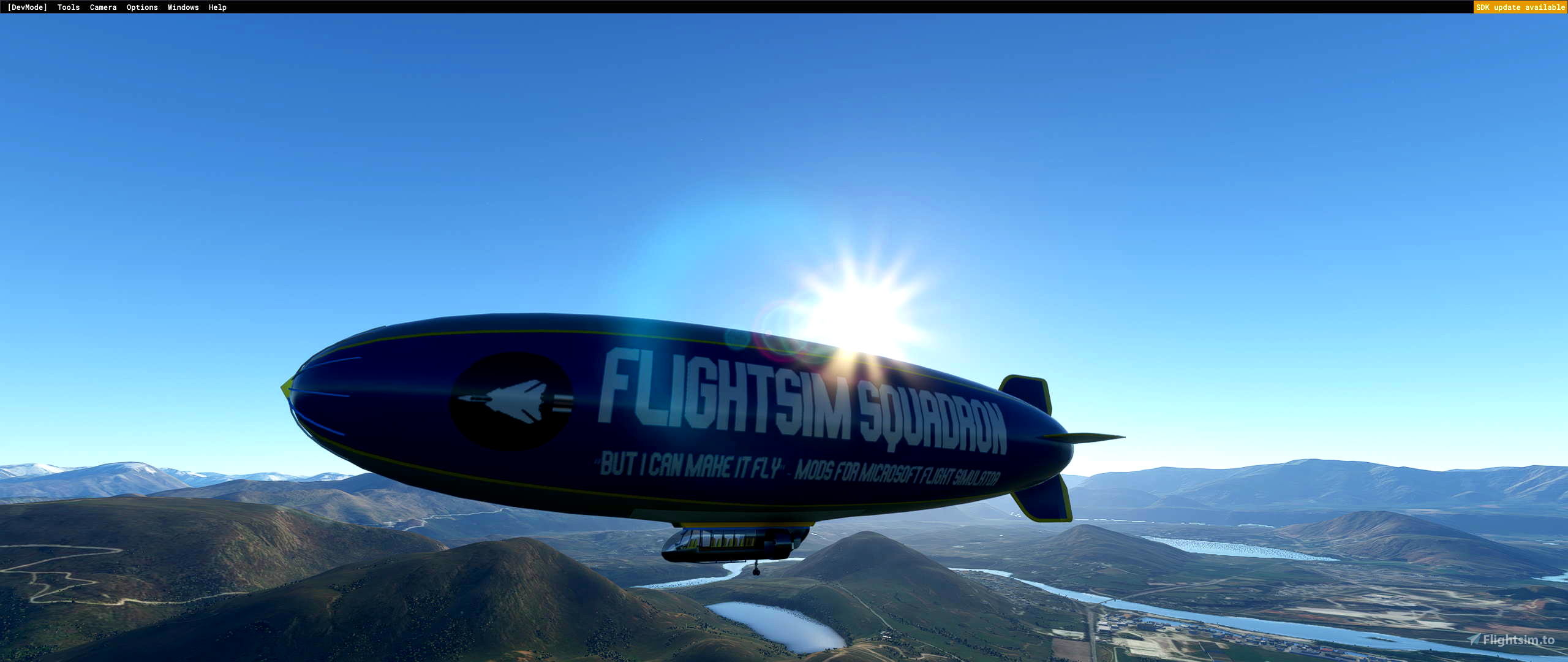 Blimp » Microsoft Flight Simulator