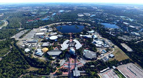 Walt Disney Tour » Microsoft Flight Simulator