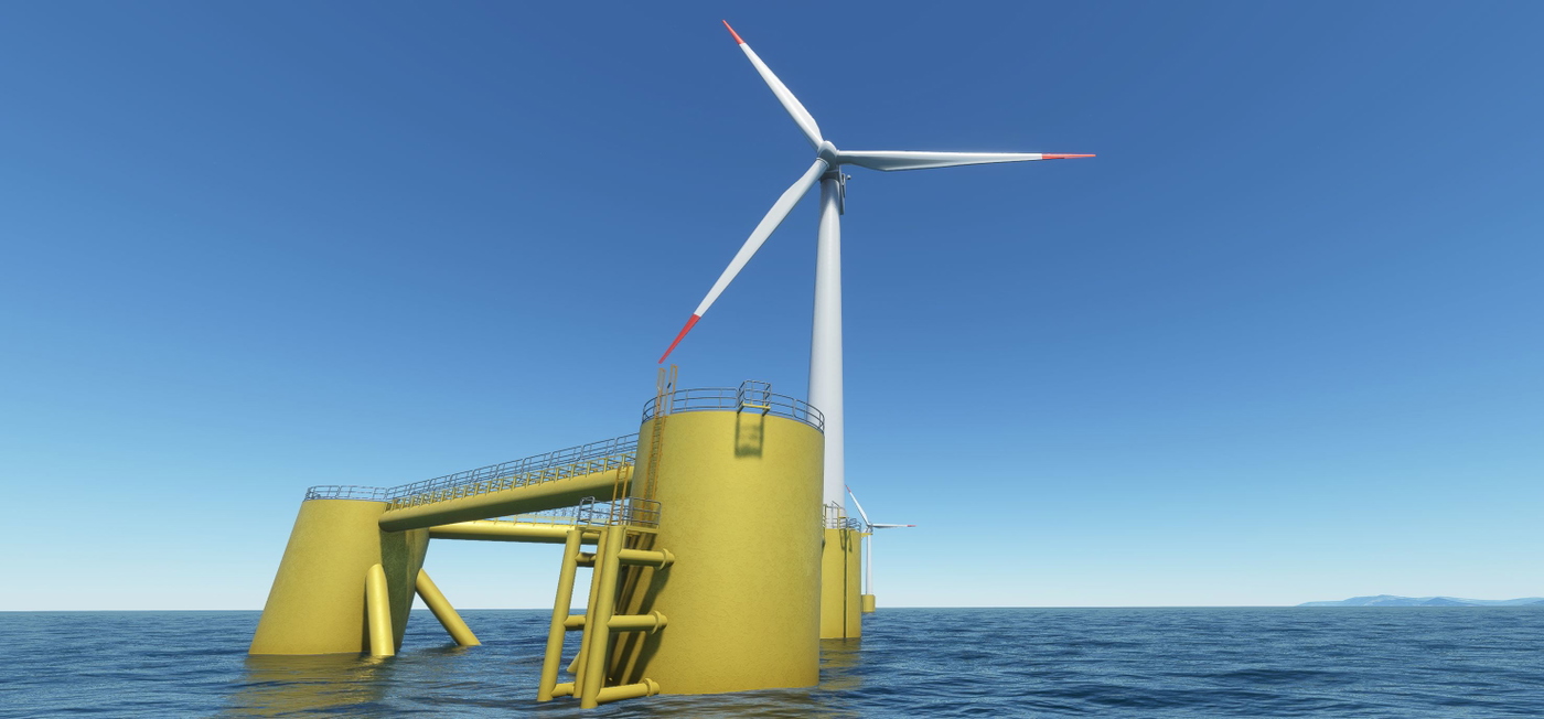 Windfloat - France (real life) for Microsoft Flight Simulator | MSFS