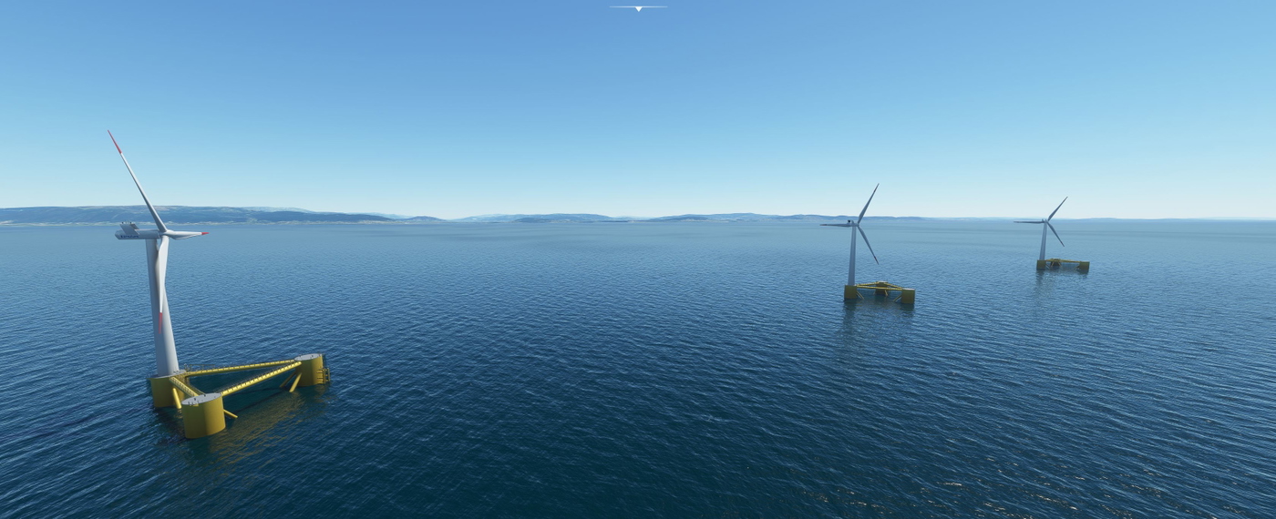 Windfloat - France (real life) for Microsoft Flight Simulator | MSFS
