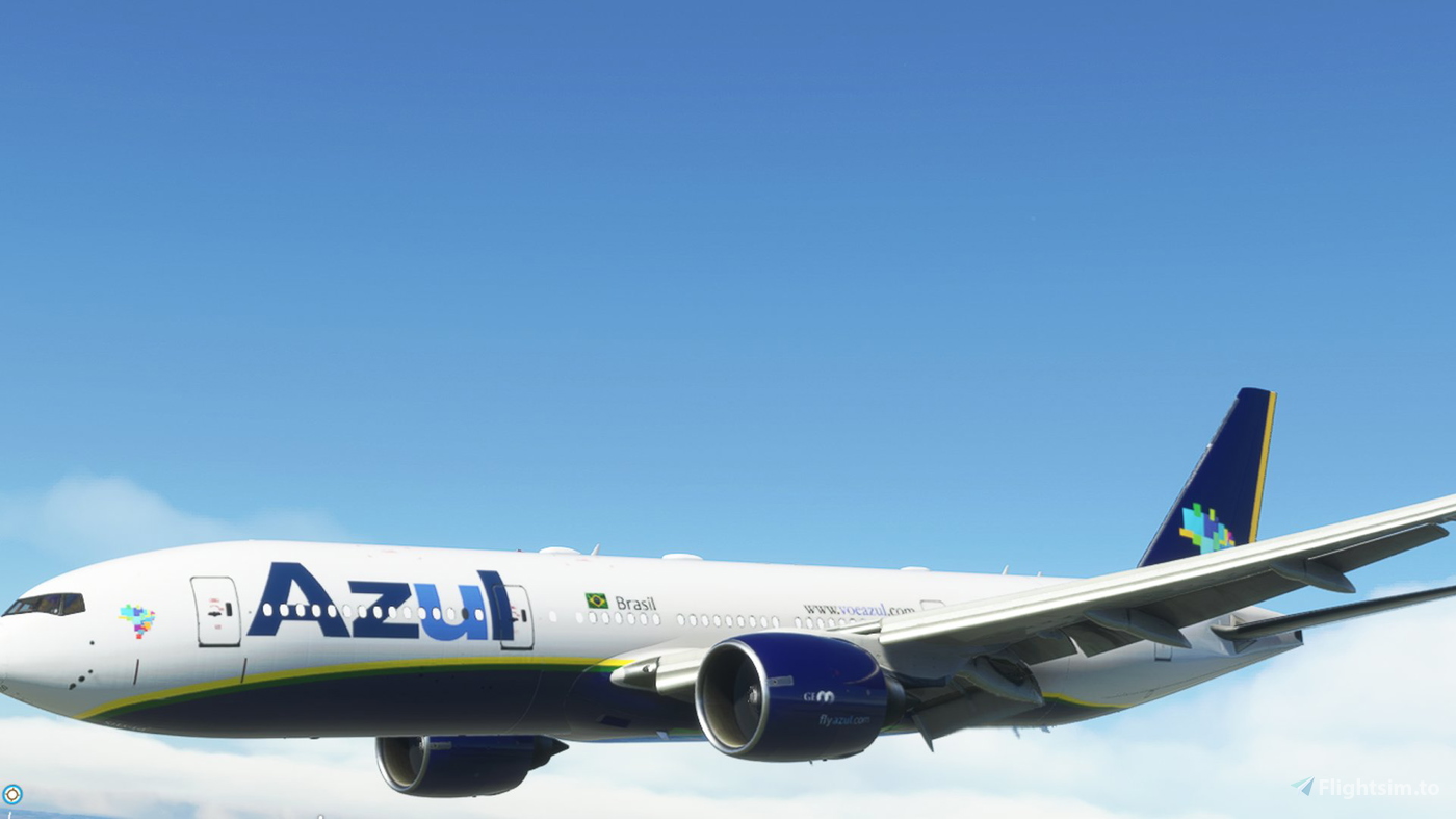777-AZUL for Microsoft Flight Simulator | MSFS