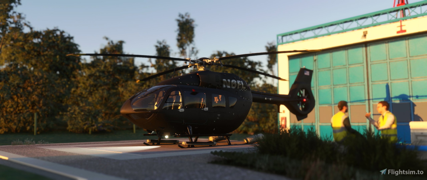 (8K) N6FL Airbus H145 Dry Carbon for Microsoft Flight Simulator | MSFS