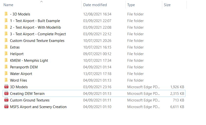 A Written MSFS SDK Scenery Creation Tutorial for Microsoft Flight ...