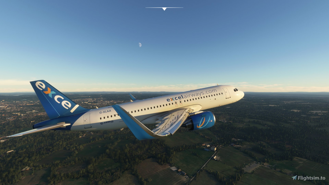 Airbus A320neo Excel Airways for Microsoft Flight Simulator | MSFS