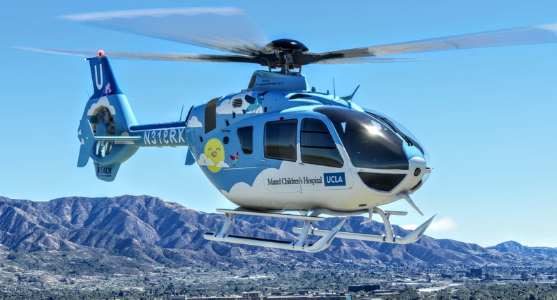 Airbus H135 - Mattel Chrildren's Hospital - UCLA | N318RX for Microsoft ...