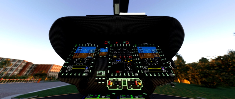 Airbus H145 Carbon Interior for Microsoft Flight Simulator | MSFS