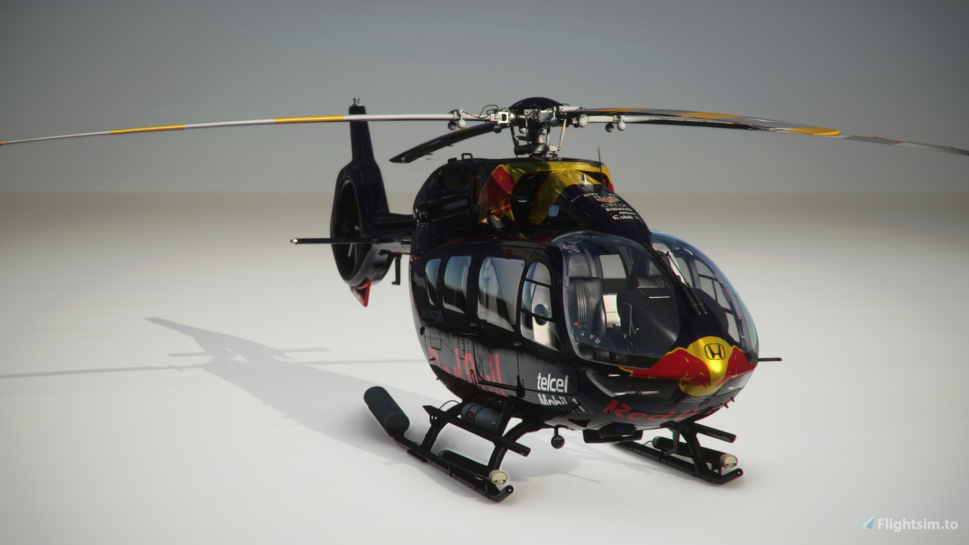 Airbus H145 Red Bull Racing Honda F1 Team (2021) for Microsoft Flight ...