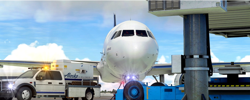 Alaska Airlines Ground Crews for Microsoft Flight Simulator | MSFS