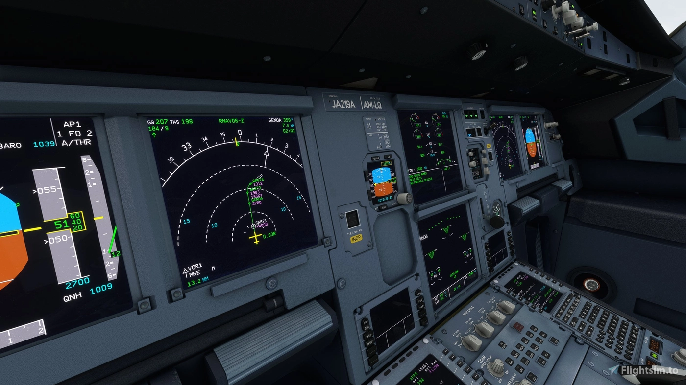 [A32NX] All Nippon Airways JA219A (soccerYCA) | Tail & SELCAL for Microsoft Flight Simulator | MSFS