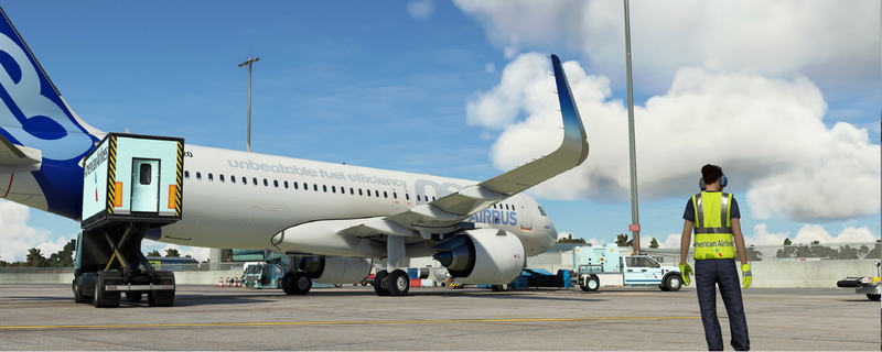 American Airlines Ground Crews for Microsoft Flight Simulator | MSFS