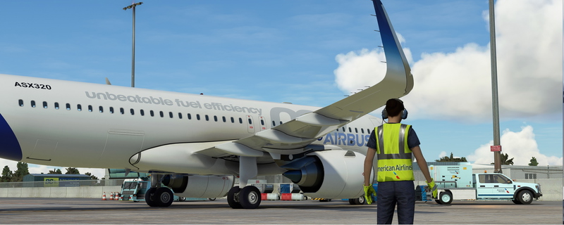 American Airlines Ground Crews for Microsoft Flight Simulator | MSFS